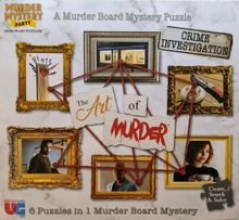 Murder Mystery Party Case File Puzzles: The Art of Murder | Compare ...