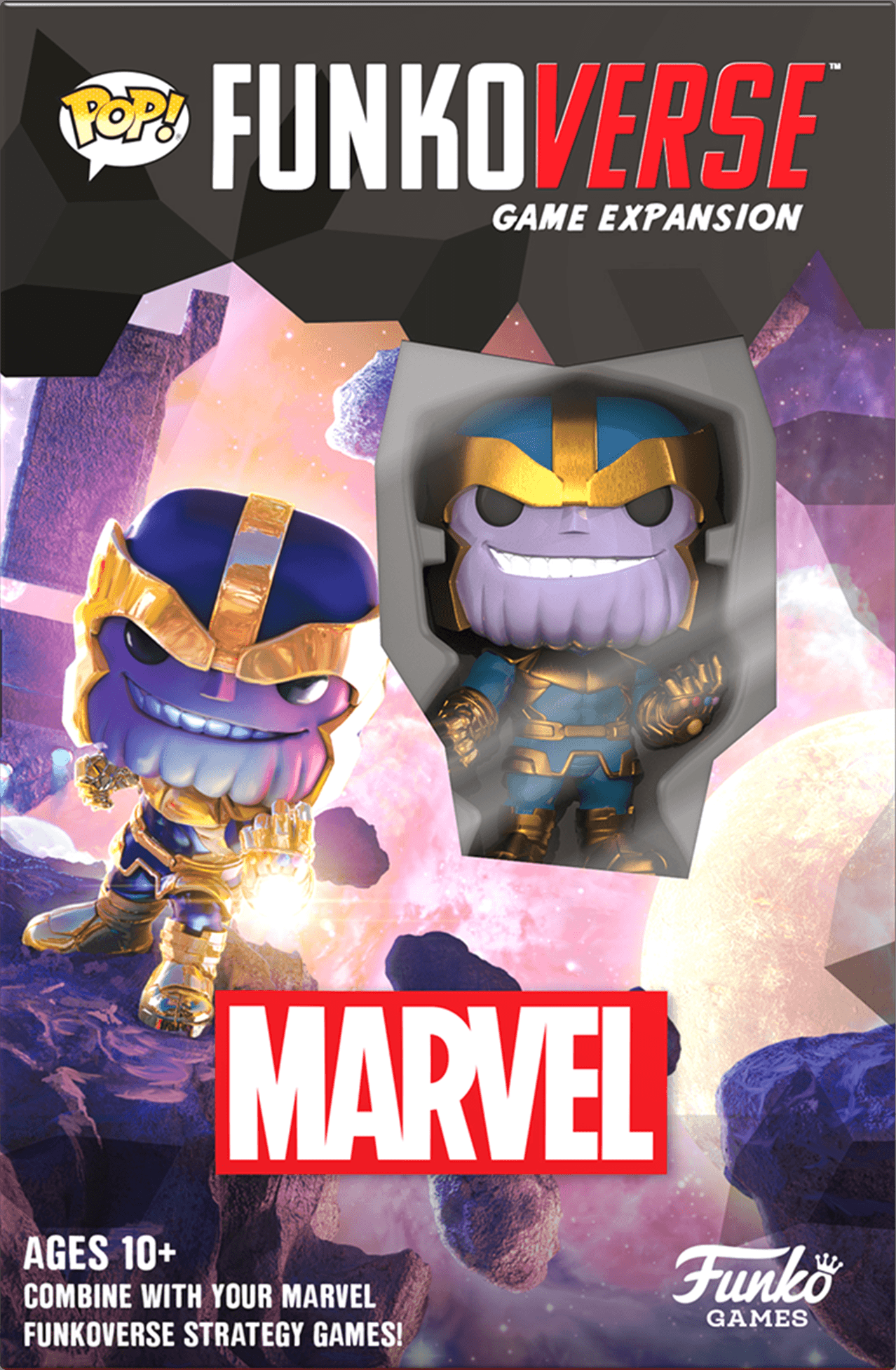 Funkoverse Strategy Game: Marvel 101 Thanos Expansion | Compare Board ...