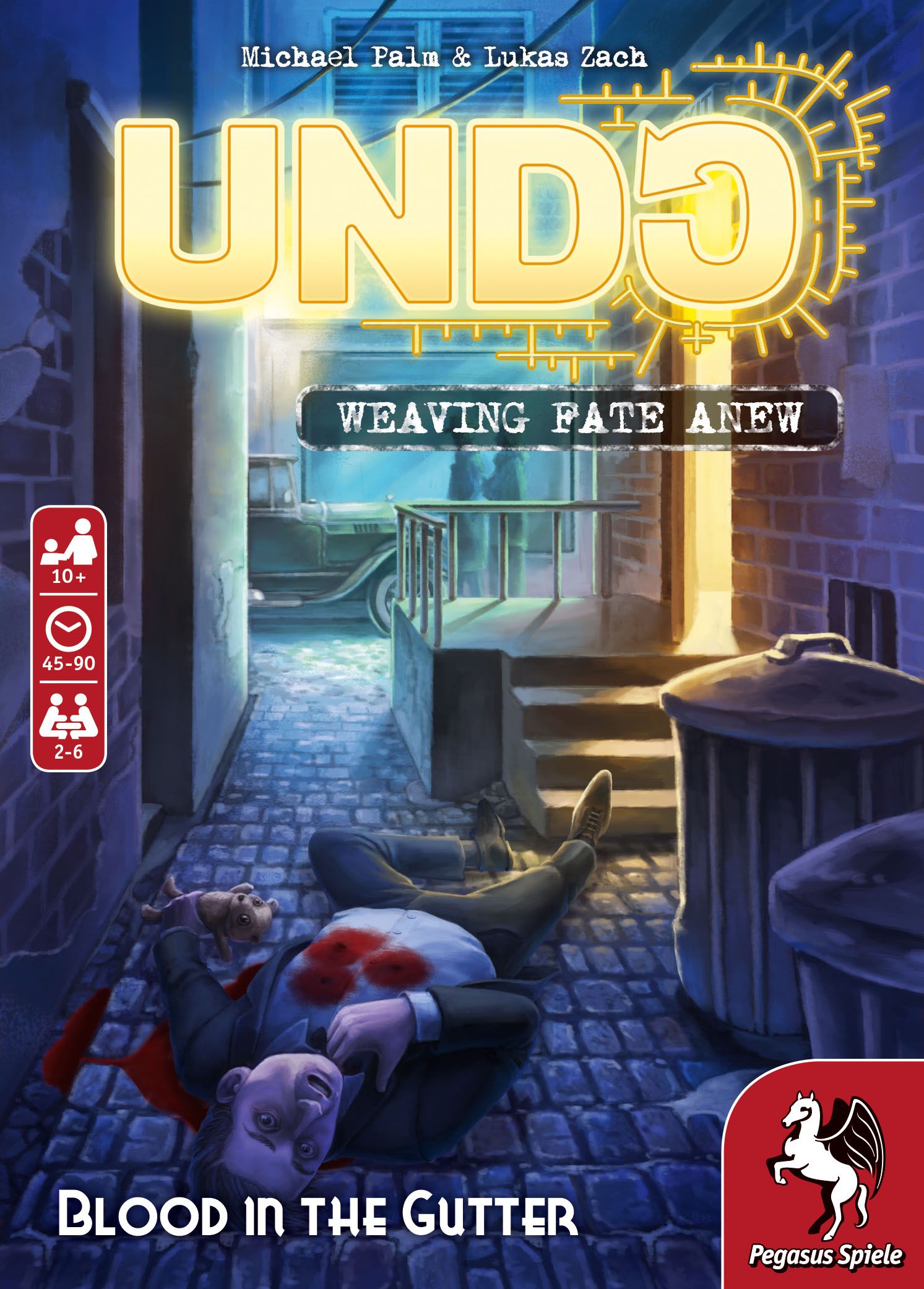 UNDO: Blood in the Gutter | Compare Prices Australia | Board Game Oracle