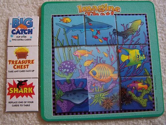 Imagine That! The Puzzling Memory Matching Game! Under the Sea Edition ...