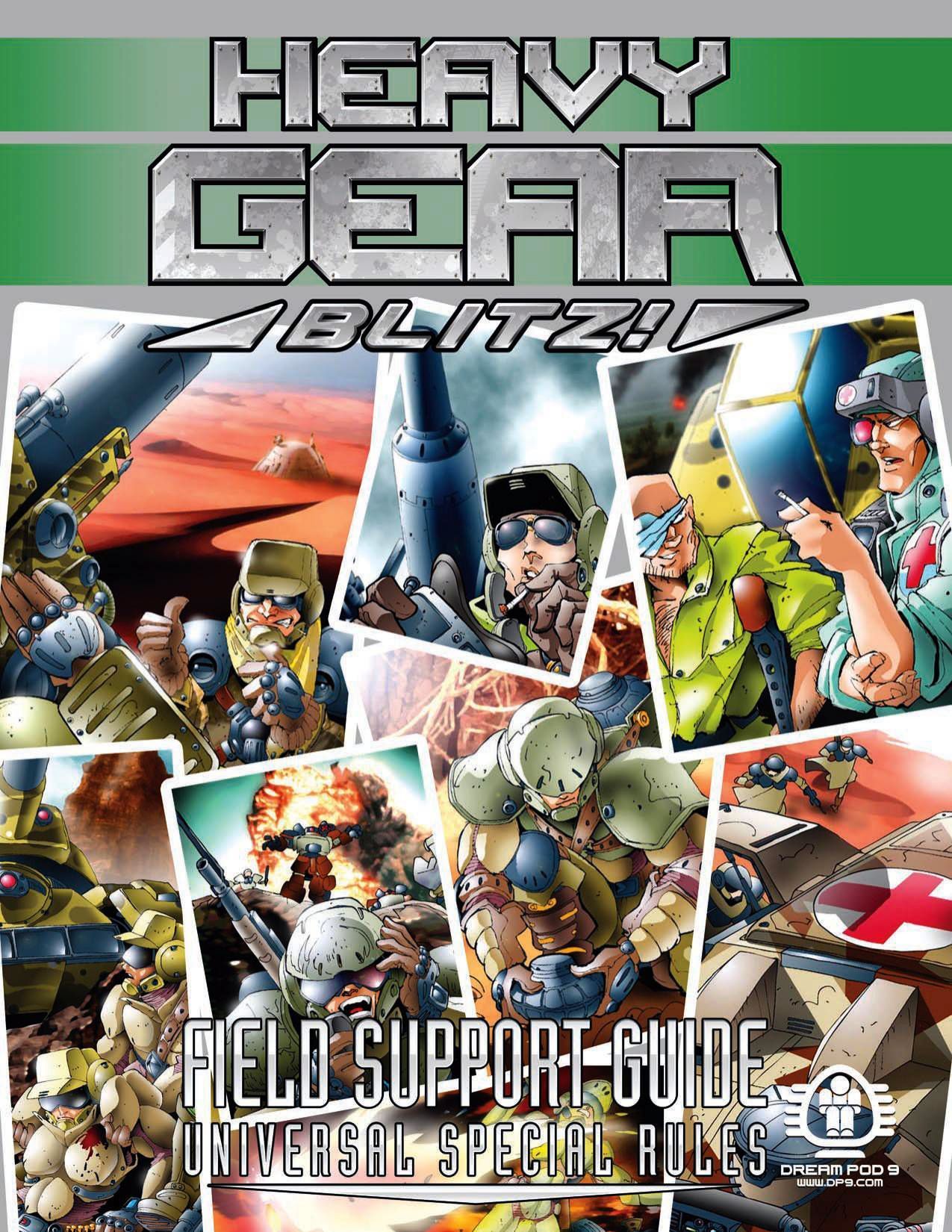 Heavy Gear Blitz! Field Support Guide | Compare Prices Canada | Board ...