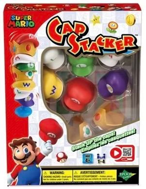 Super Mario Cap Stacker | Compare Prices Australia | Board Game Oracle