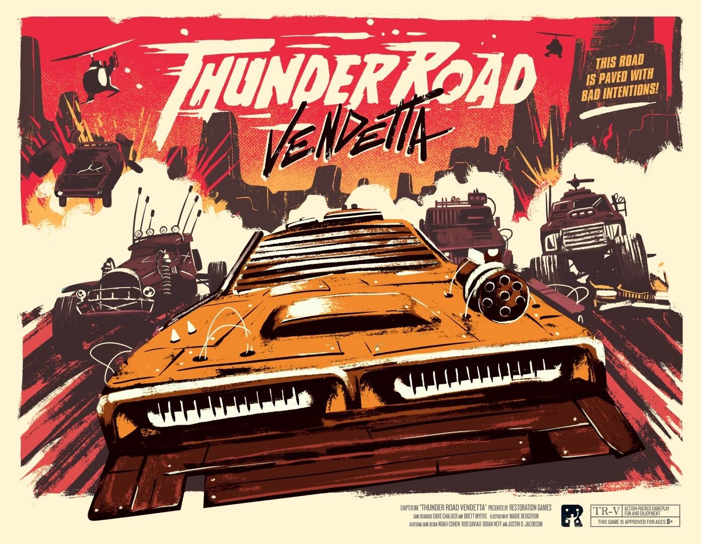 Thunder Road: Vendetta | Compare Board Game Prices | Board Game Oracle