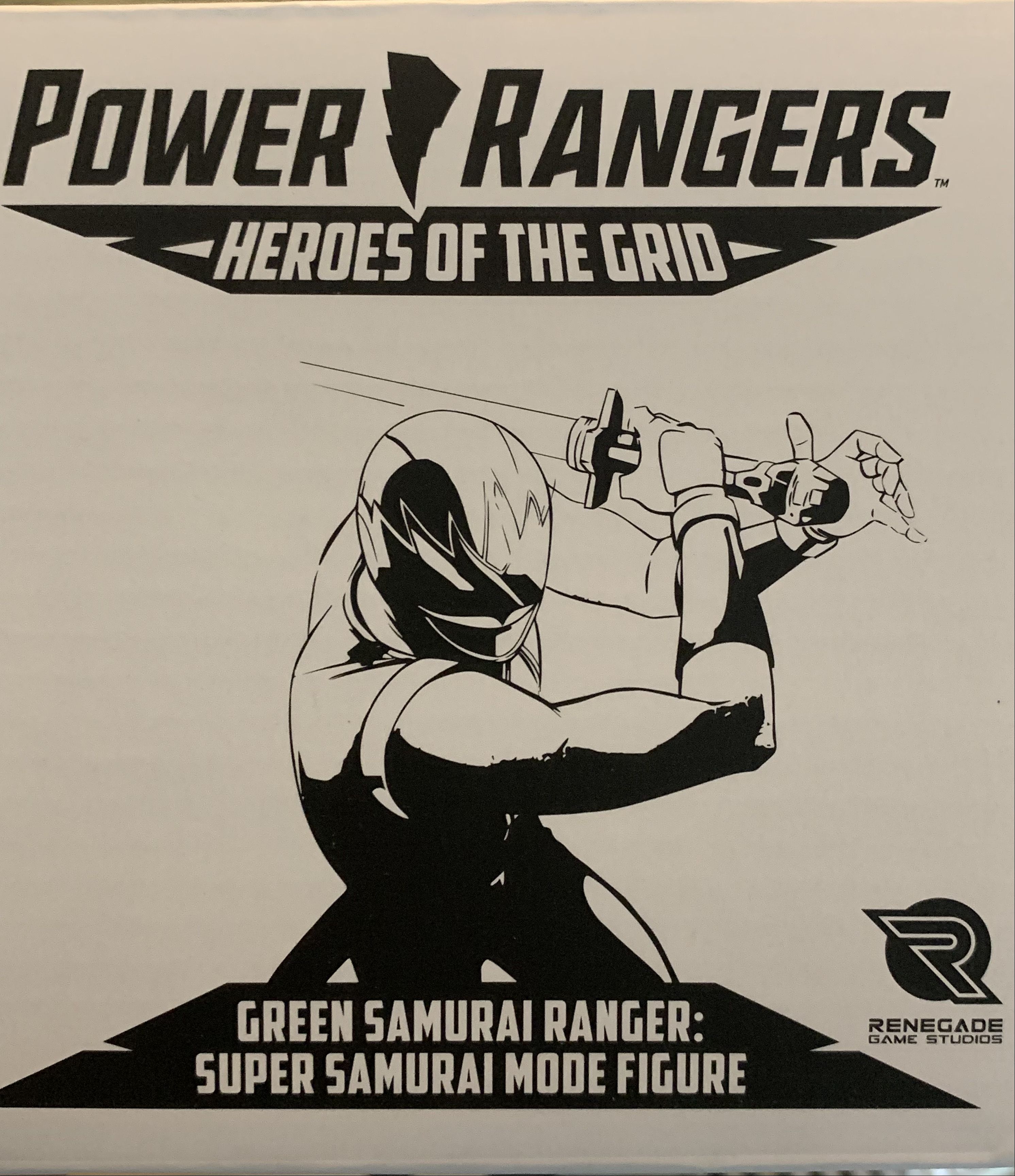 Power Rangers: Heroes of the Grid – Green Samurai Ranger Super Samurai ...