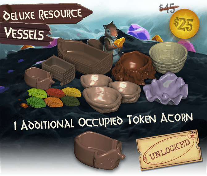 Everdell: Deluxe Resource Vessels | Compare Board Game Prices | Board ...