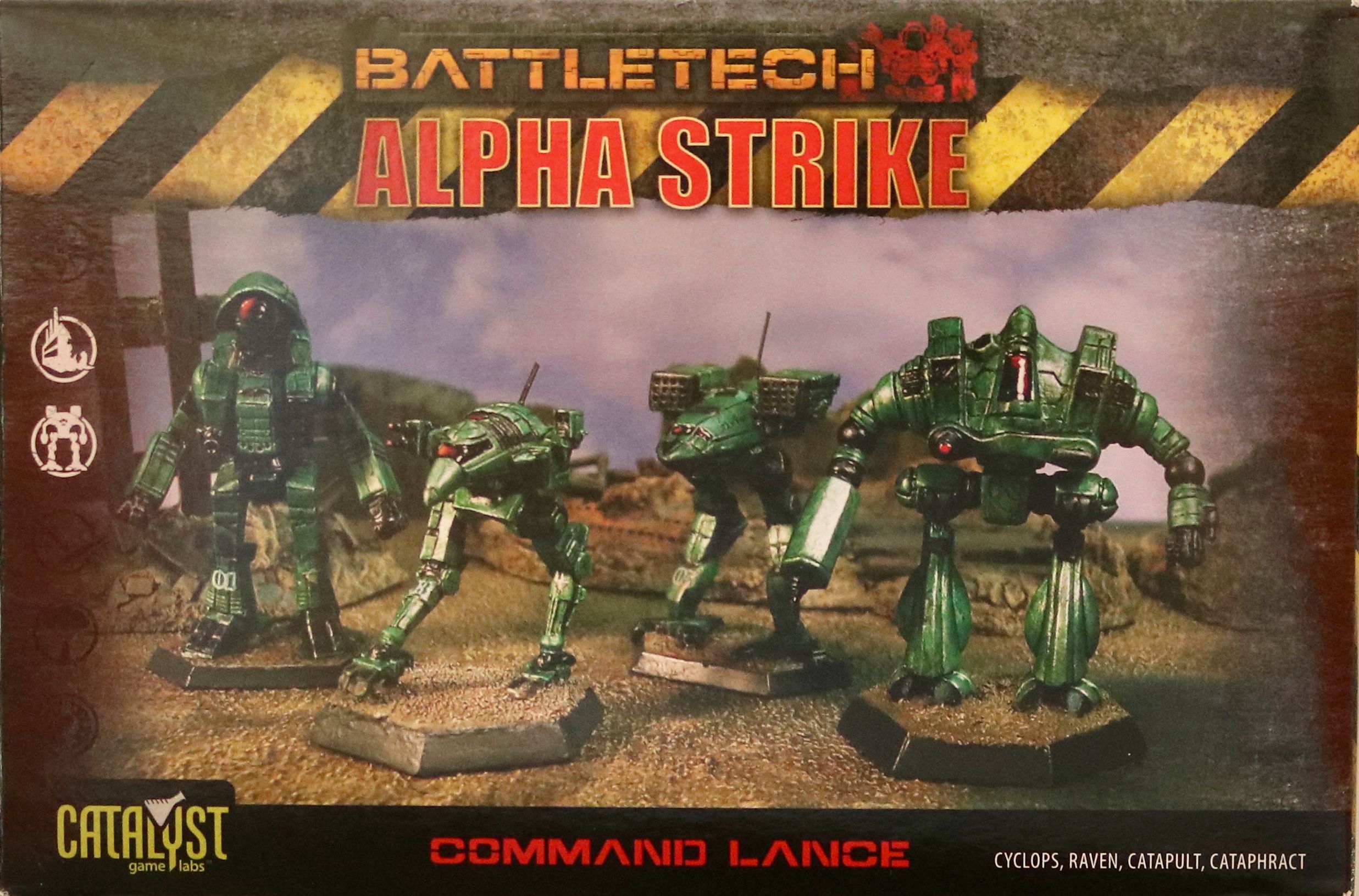 BattleTech Alpha Strike: Command Lance Pack | Compare Prices Australia ...