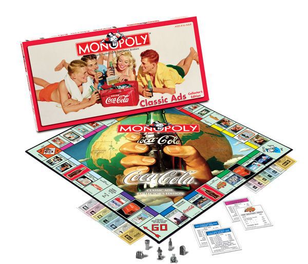 Monopoly: Coca-Cola Classic Ads | Compare Board Game Prices | Board ...