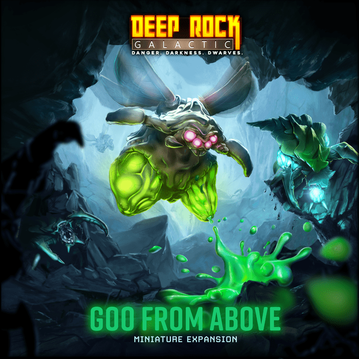Deep Rock Galactic: The Board Game – Goo From Above Miniature Expansion ...