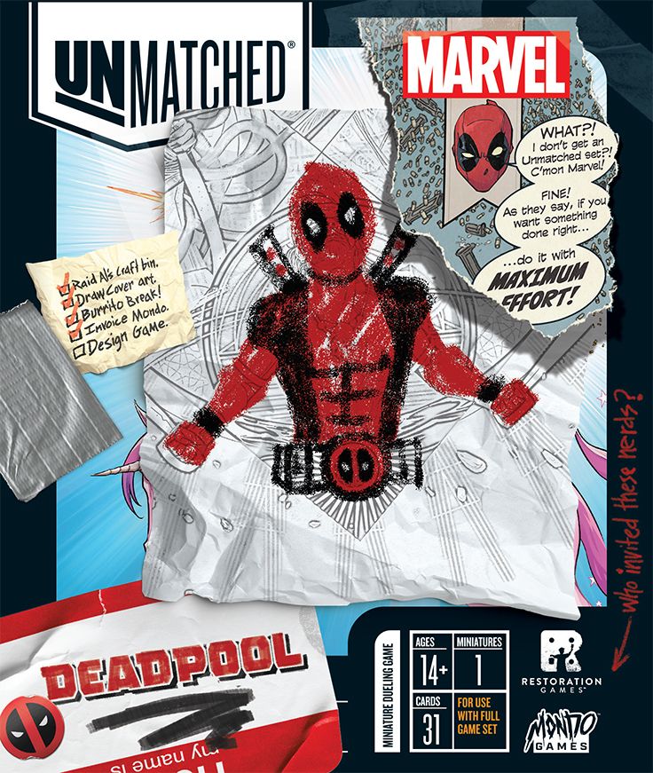 Unmatched: Deadpool | Compare Prices Australia | Board Game Oracle