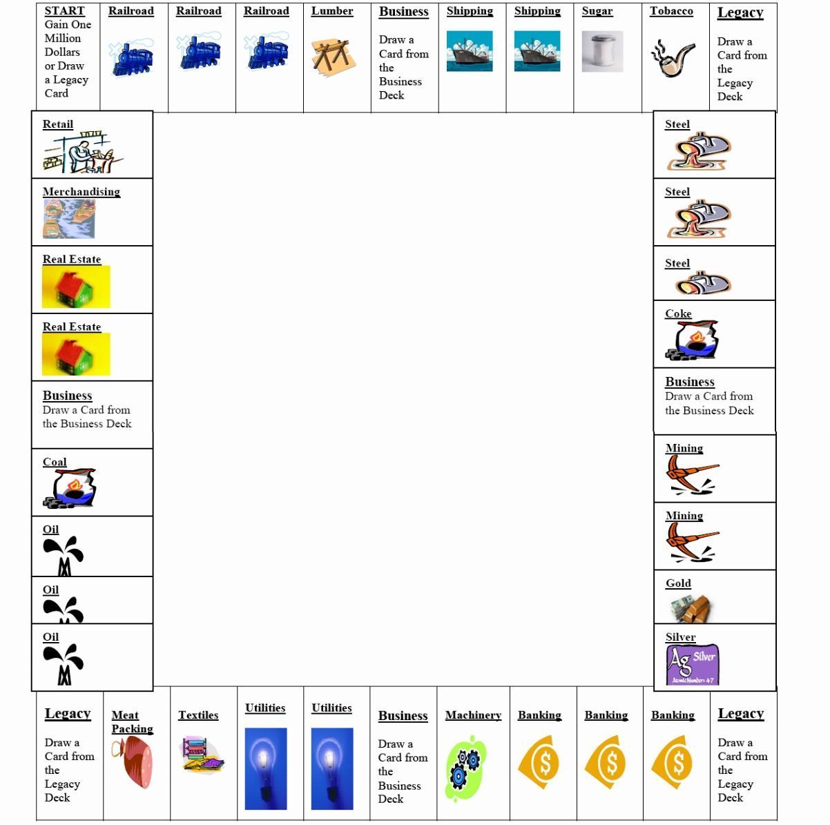 Robber Barons of the Gilded Age | Compare Board Game Prices | Board ...