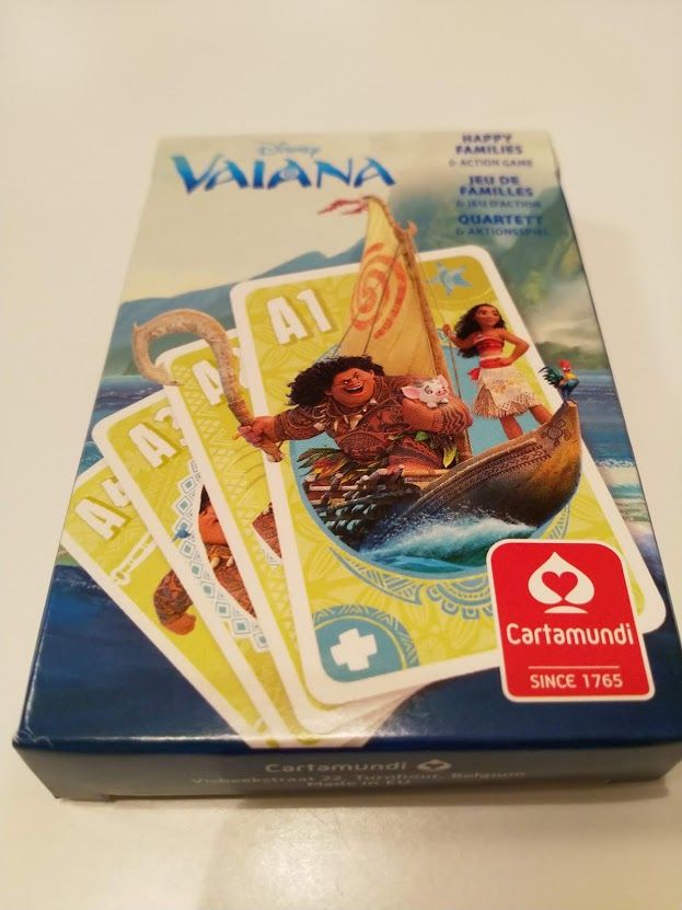 Vaiana Happy Families & Action Game | Compare Prices Australia | Board ...