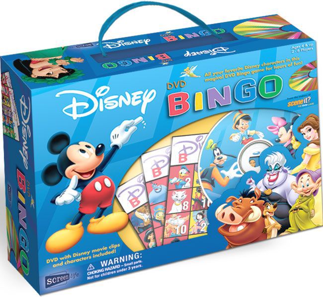Disney DVD Bingo | Compare Board Game Prices | Board Game Oracle