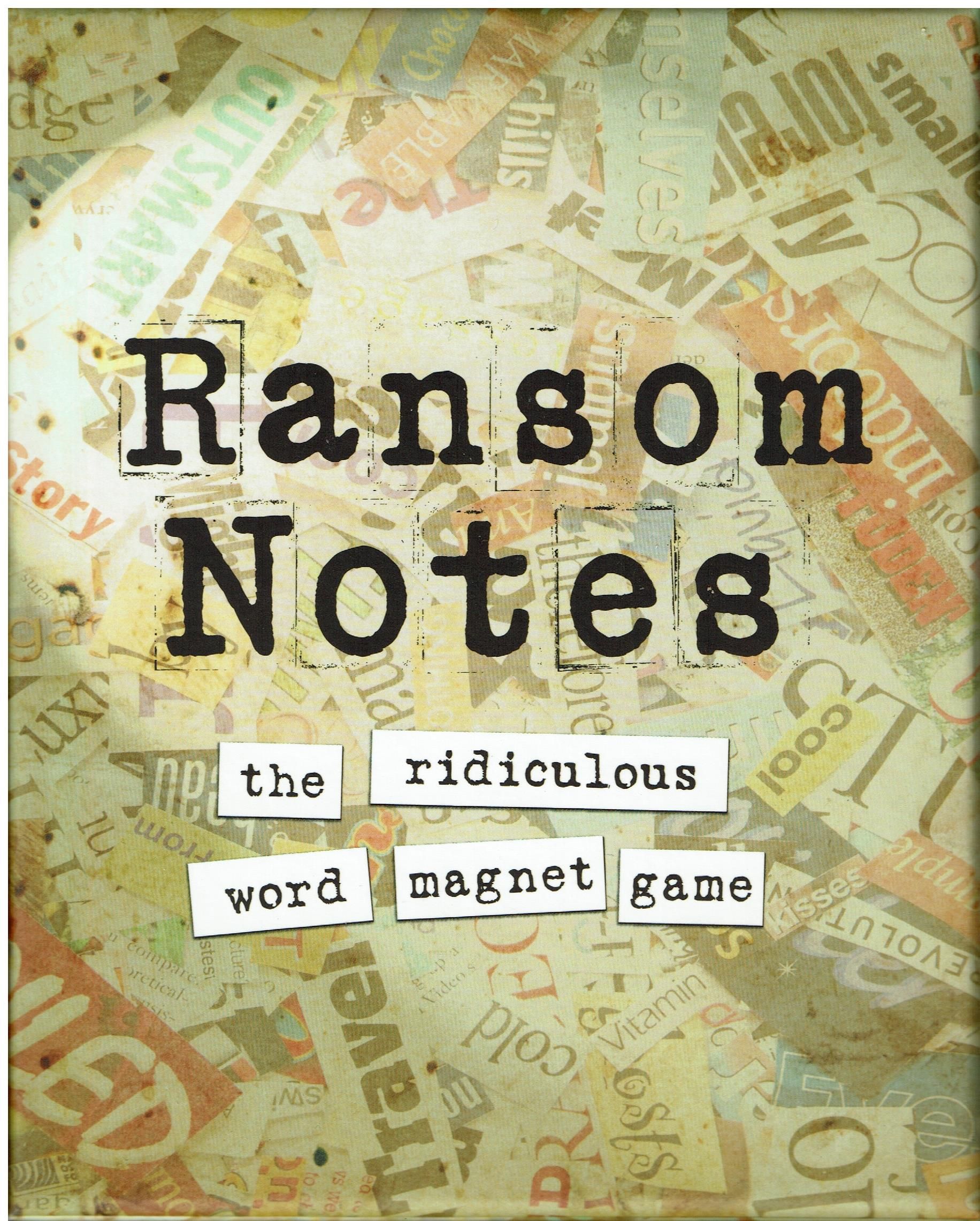 Ransom Notes Compare Board Game Prices Board Game Oracle