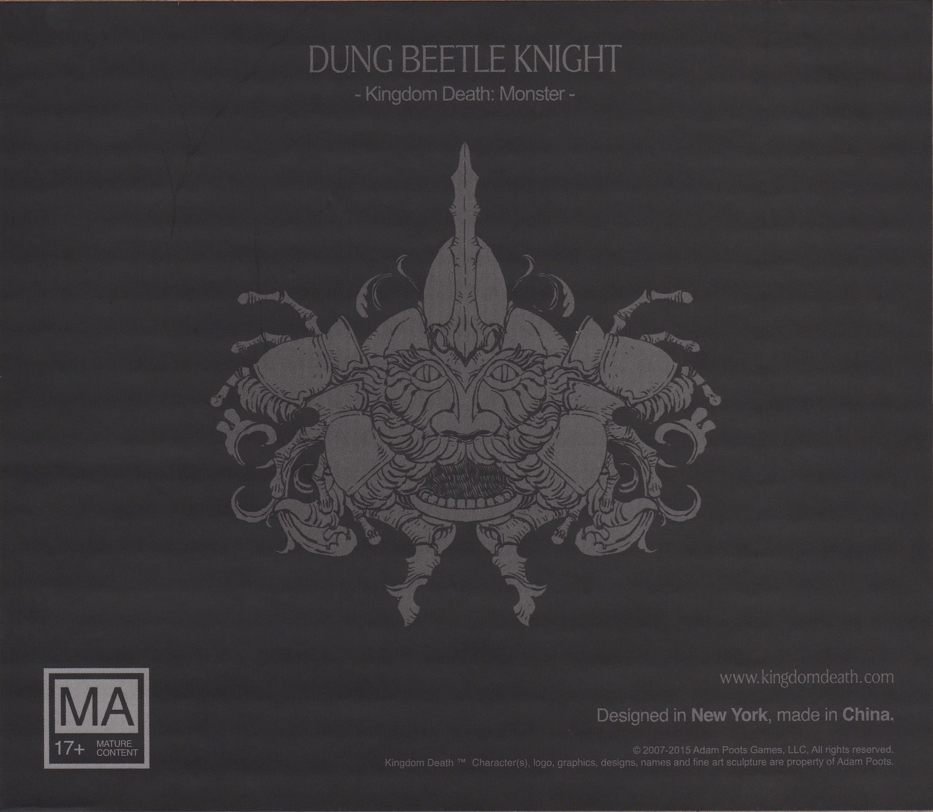 Kingdom Death: Monster – Dung Beetle Knight Expansion | Compare Board ...