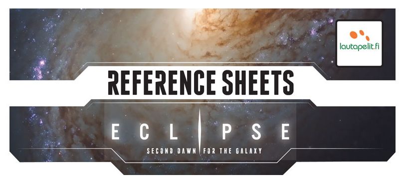 Eclipse: Second Dawn for the Galaxy – Reference Sheets | Compare Board ...