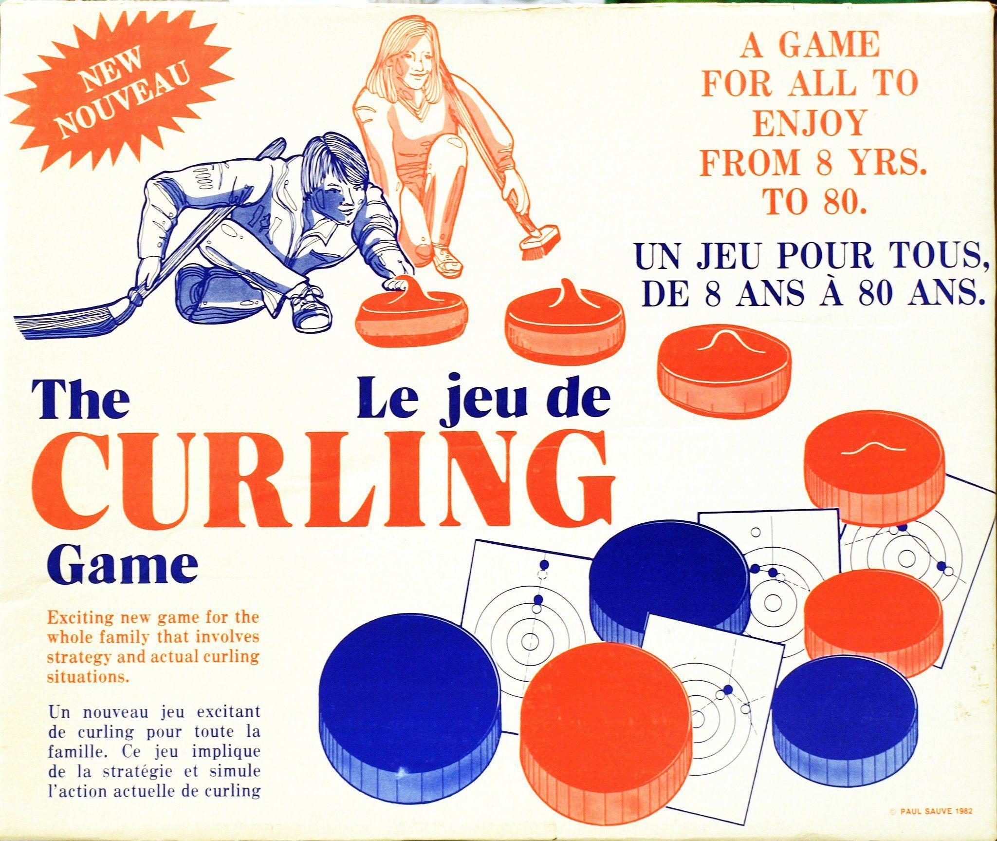The Curling Game | Compare Board Game Prices | Board Game Oracle