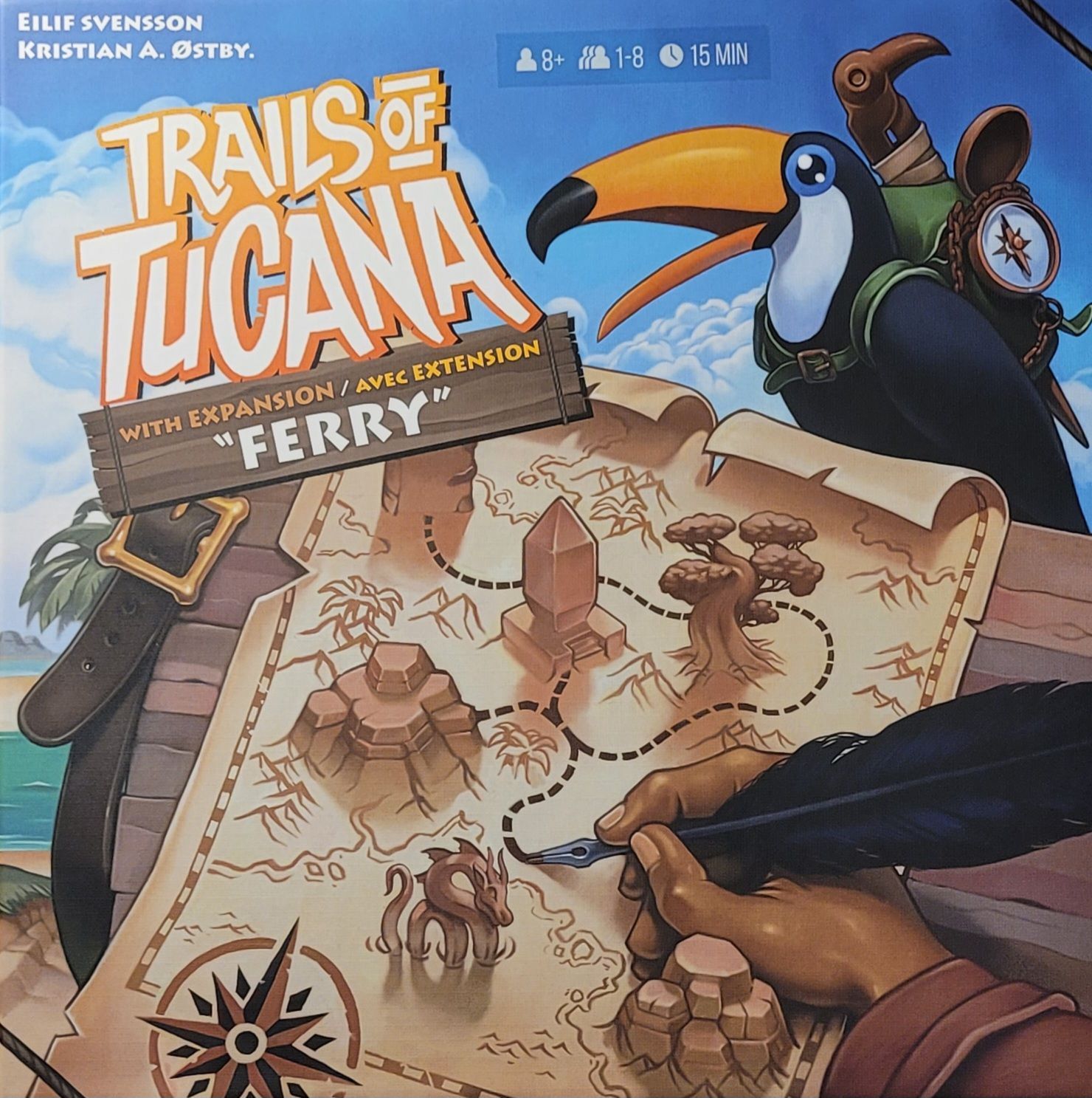 Trails of Tucana with Ferry Expansion | Compare Board Game Prices ...