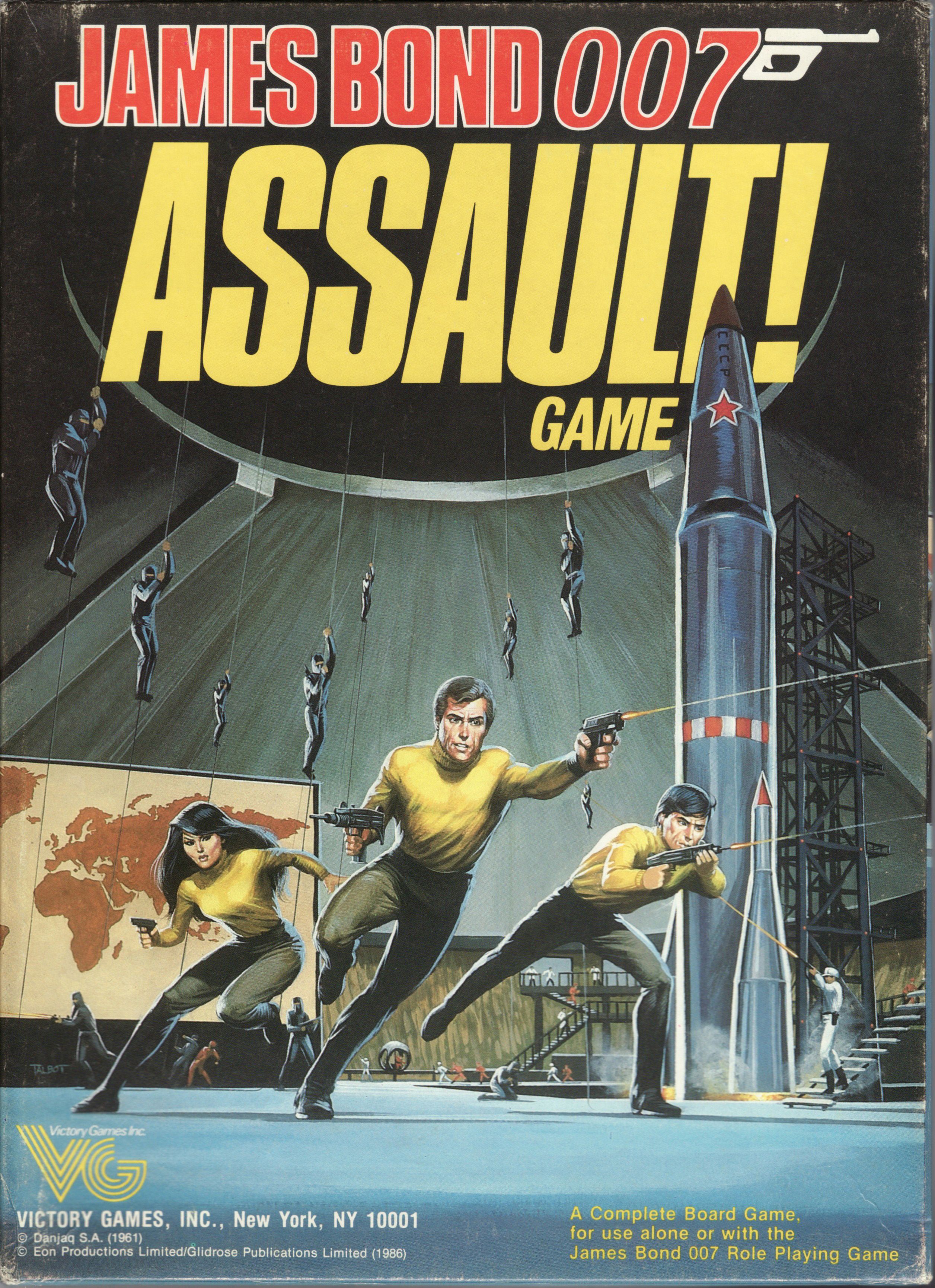 James Bond 007 Assault! Game | Compare Prices Australia | Board Game Oracle