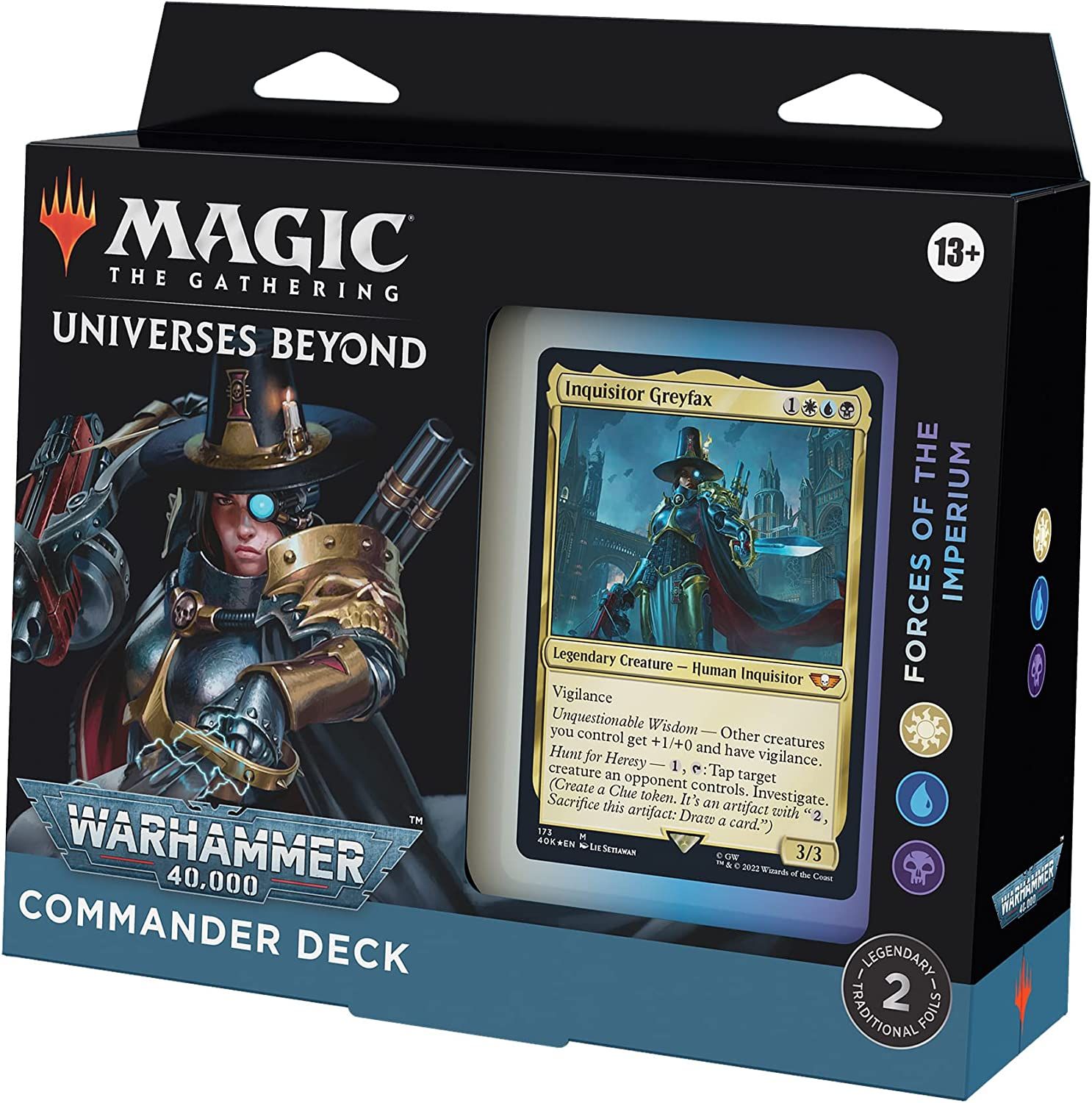 Magic: The Gathering Universes Beyond — Warhammer 40,000 Commander Deck ...