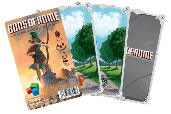 Gods of Rome: Promo Cards New Solo Mode, Solo Campaign & Scenarios ...