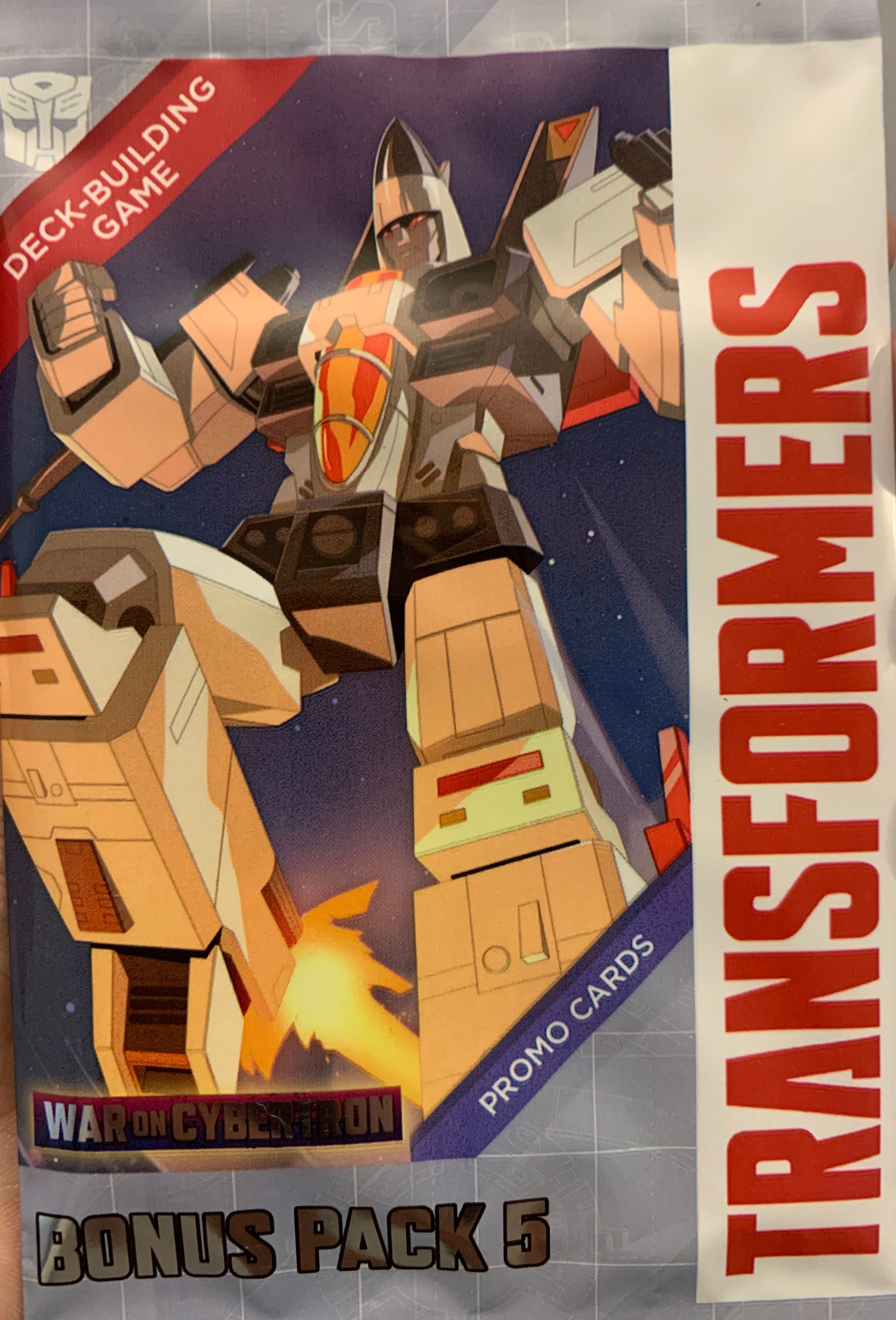 Transformers Deck-Building Game: Bonus Pack 5 | Compare Board Game ...