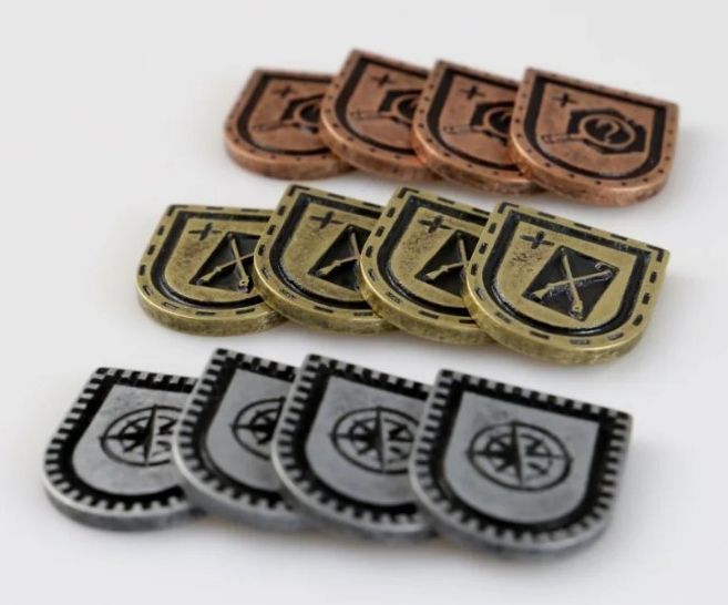 Brazil: Imperial – Metal Action Tokens | Compare Prices NZ | Board Game ...