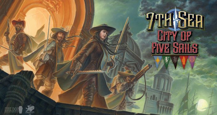 7th Sea: City of Five Sails | Compare Board Game Prices | Board Game Oracle
