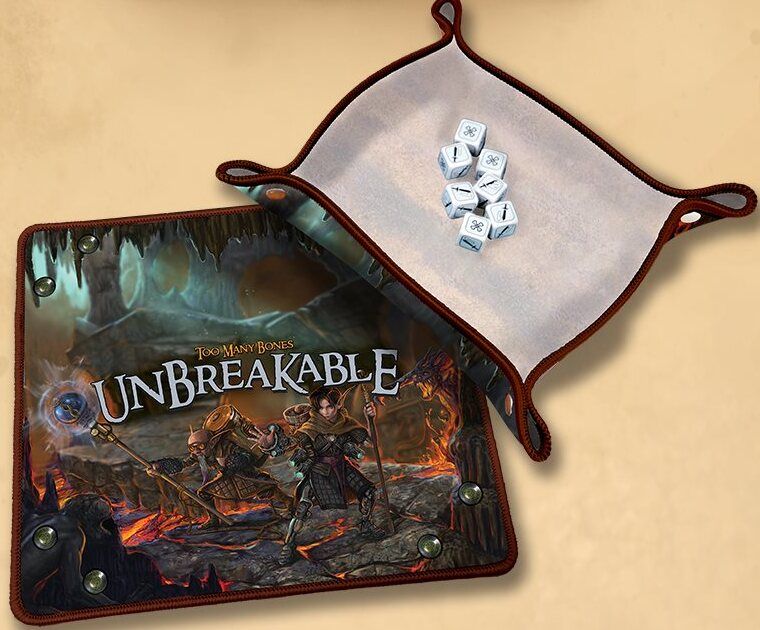 Too Many Bones: Unbreakable – Control ‘Ur Roll Dice Tray | Compare ...