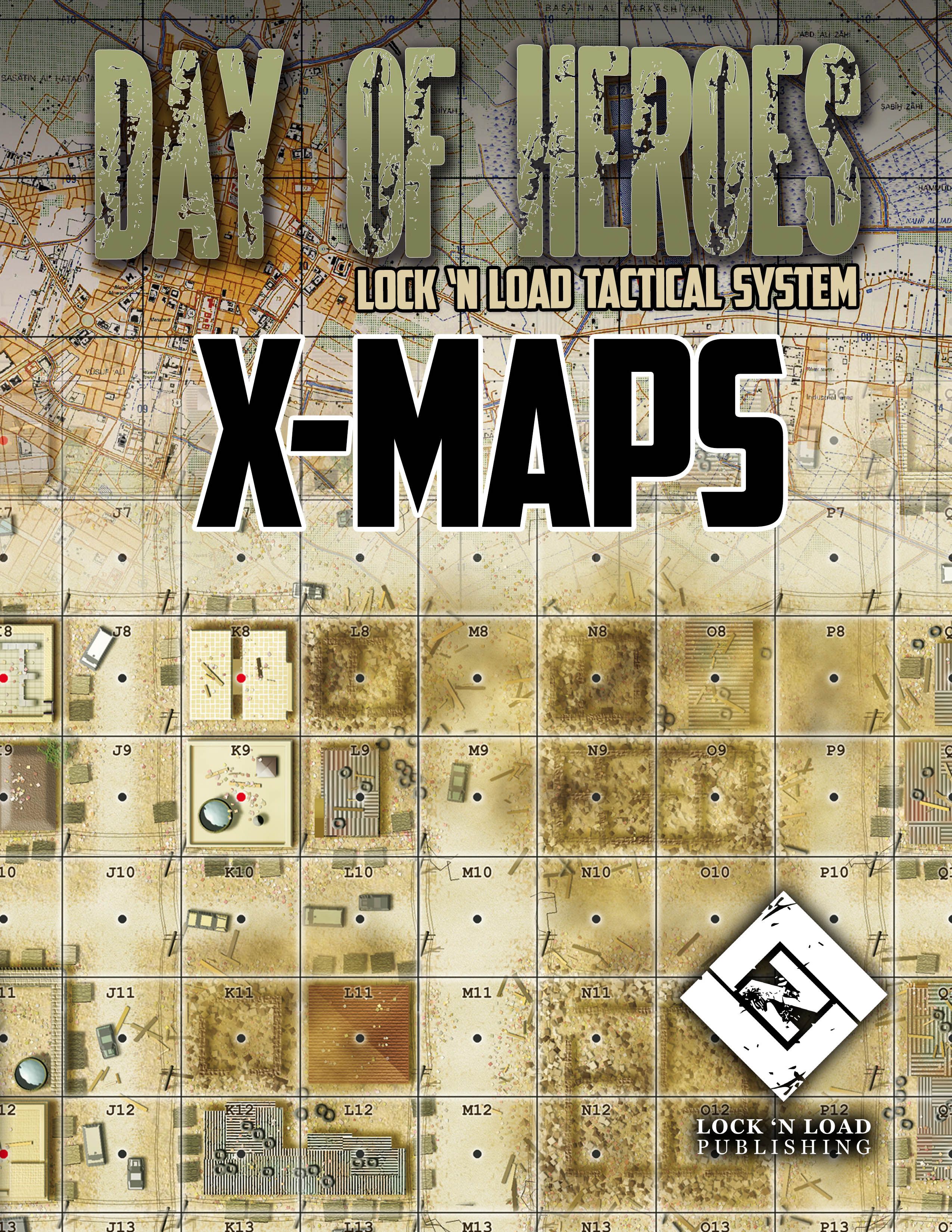 Lock 'n Load Tactical: Day of Heroes – X-Maps | Compare Board Game ...