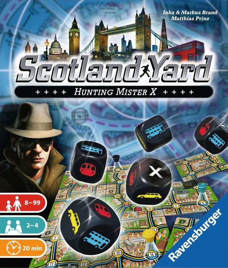 Scotland Yard: The Dice Game | Compare Prices Australia | Board Game Oracle
