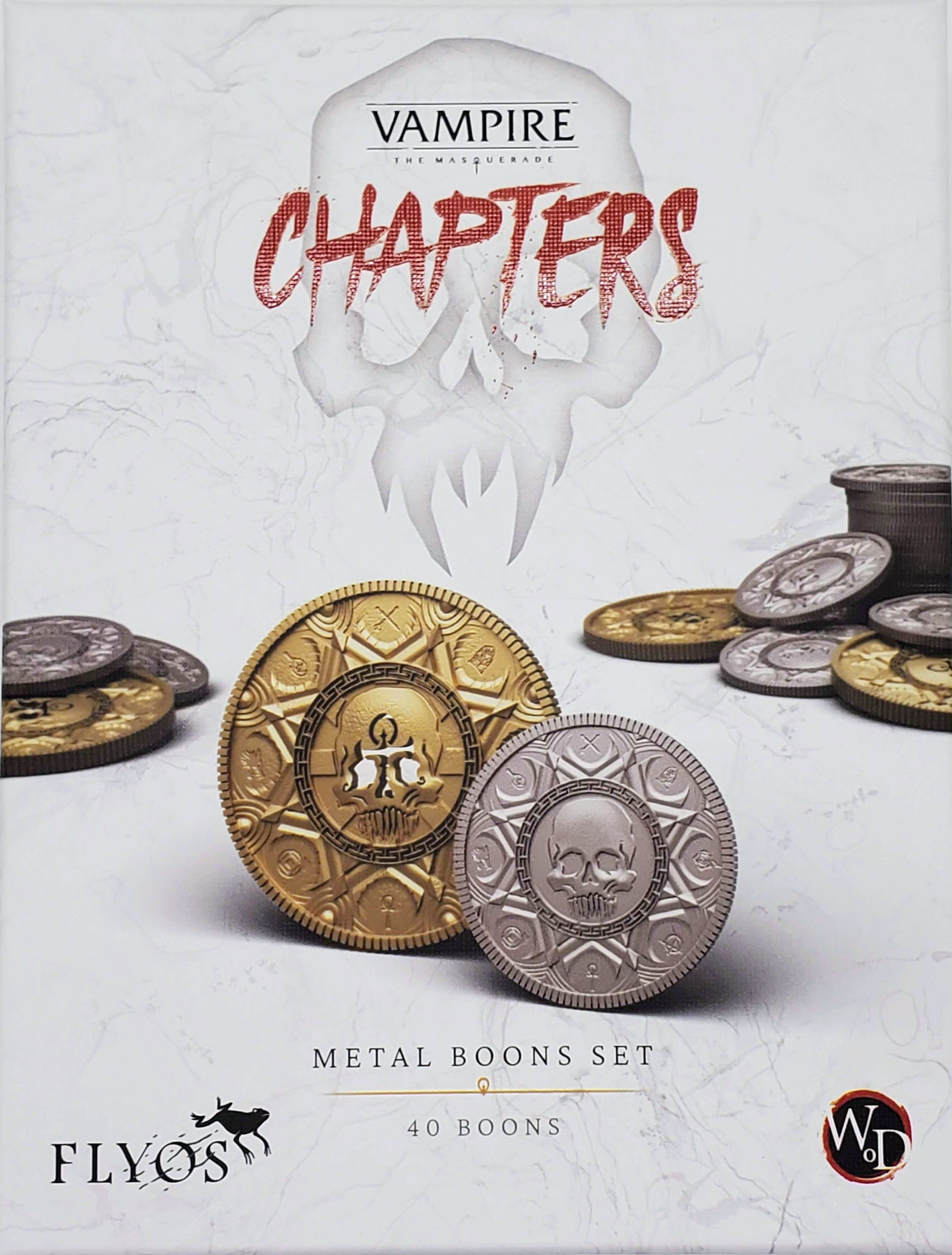 Vampire: The Masquerade – CHAPTERS: Metal Boons Set | Compare Board ...