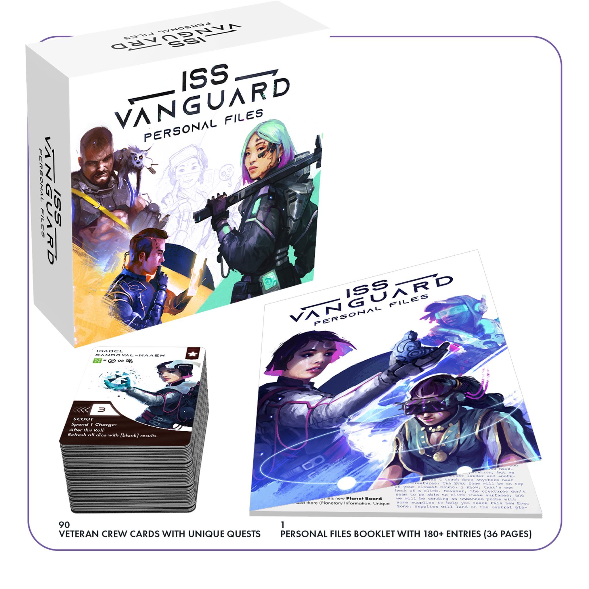 ISS Vanguard: Personal Files | Compare Board Game Prices | Board Game Oracle