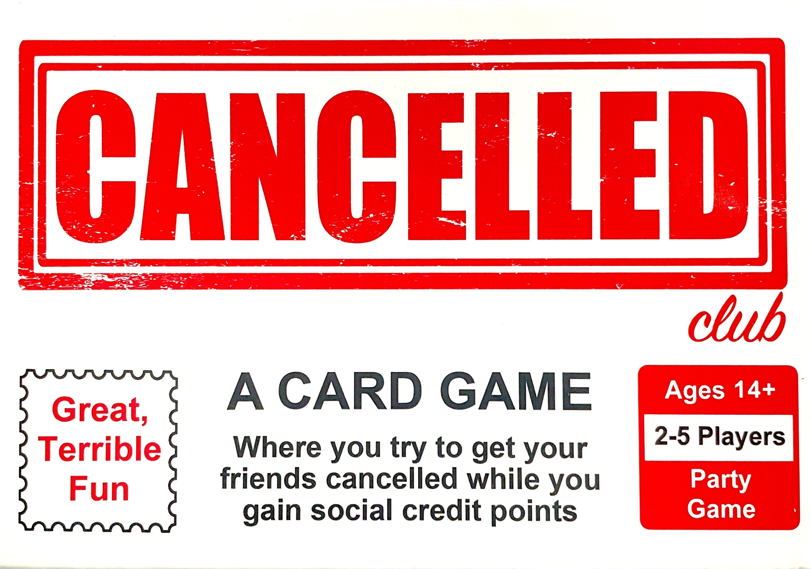 Cancelled Club | Compare Prices Canada | Board Game Oracle
