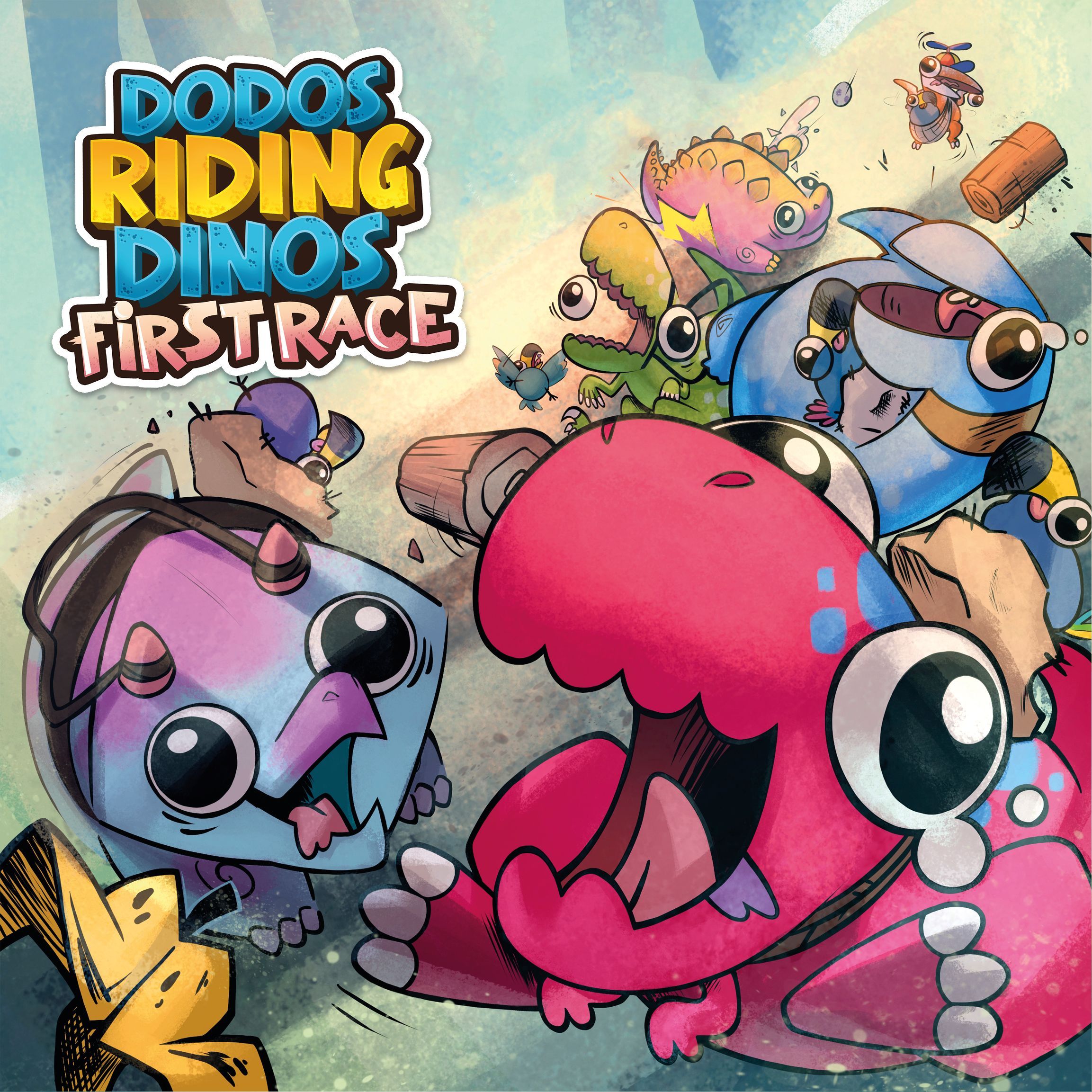 Dodos Riding Dinos: First Race | Compare Board Game Prices | Board Game ...