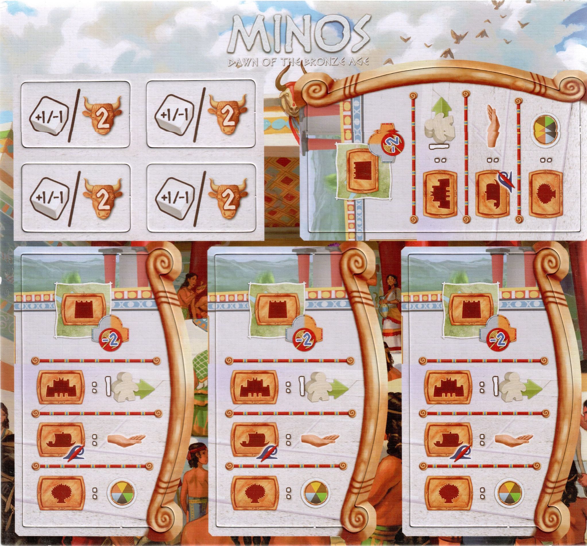 Minos: Dawn of the Bronze Age – New Building Powers Promo | Compare Board Game Prices | Board ...