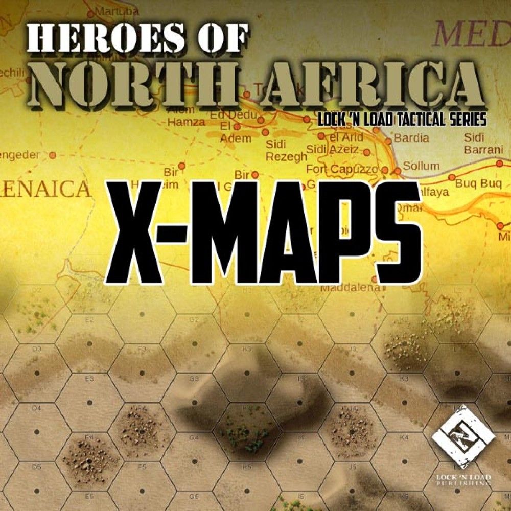Lock 'n Load Tactical: Heroes of North Africa – X-Maps | Compare Prices ...