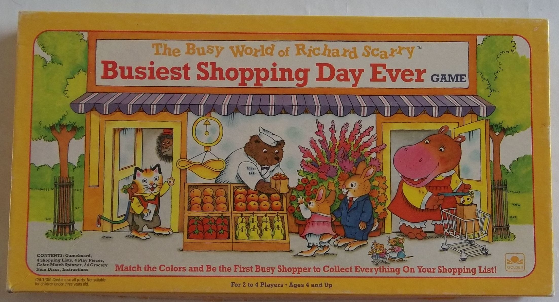 The Busy World of Richard Scarry: Busiest Shopping Day Ever Game ...