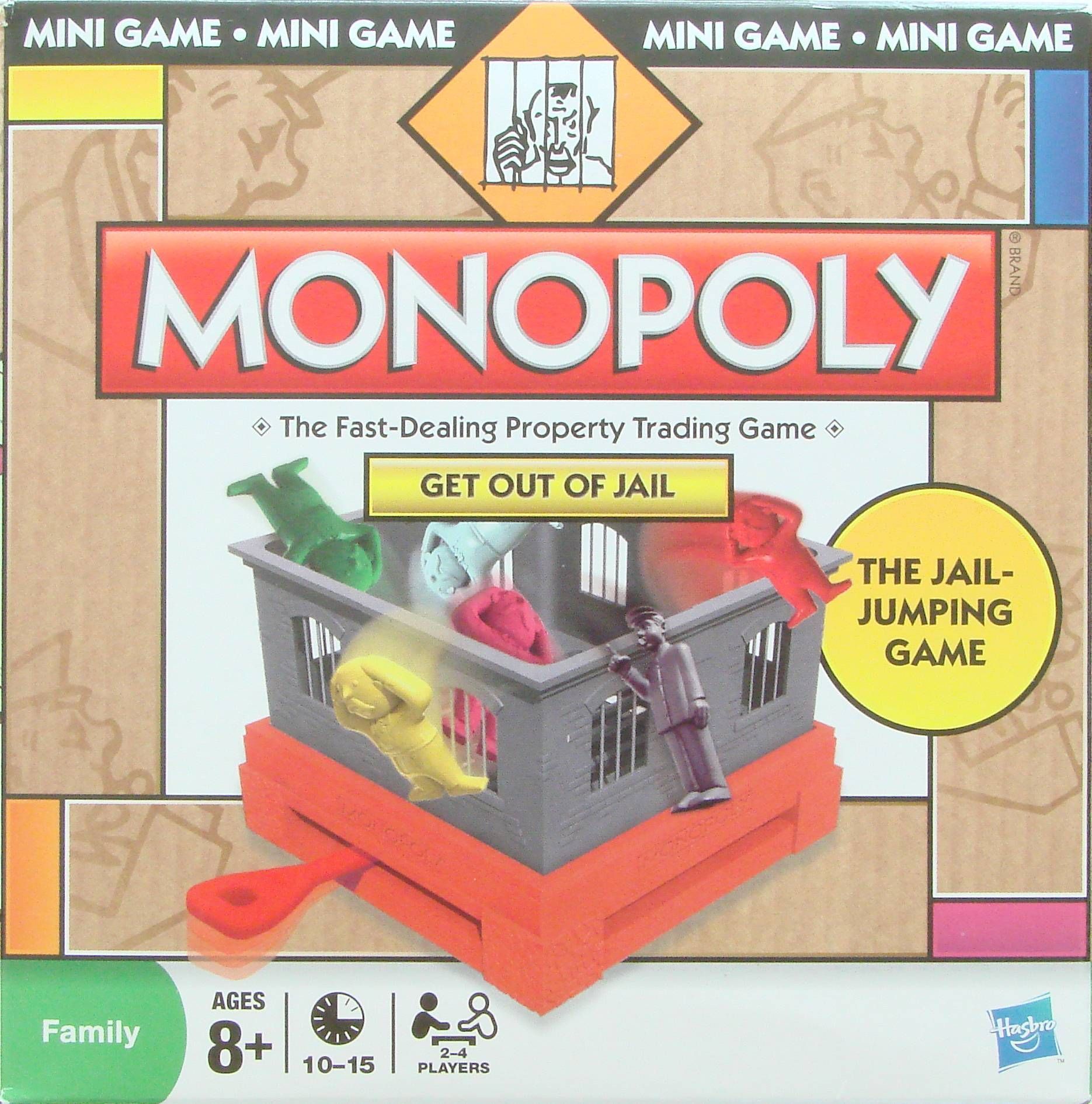 Monopoly Get Out of Jail Mini Game | Compare Prices Australia | Board ...