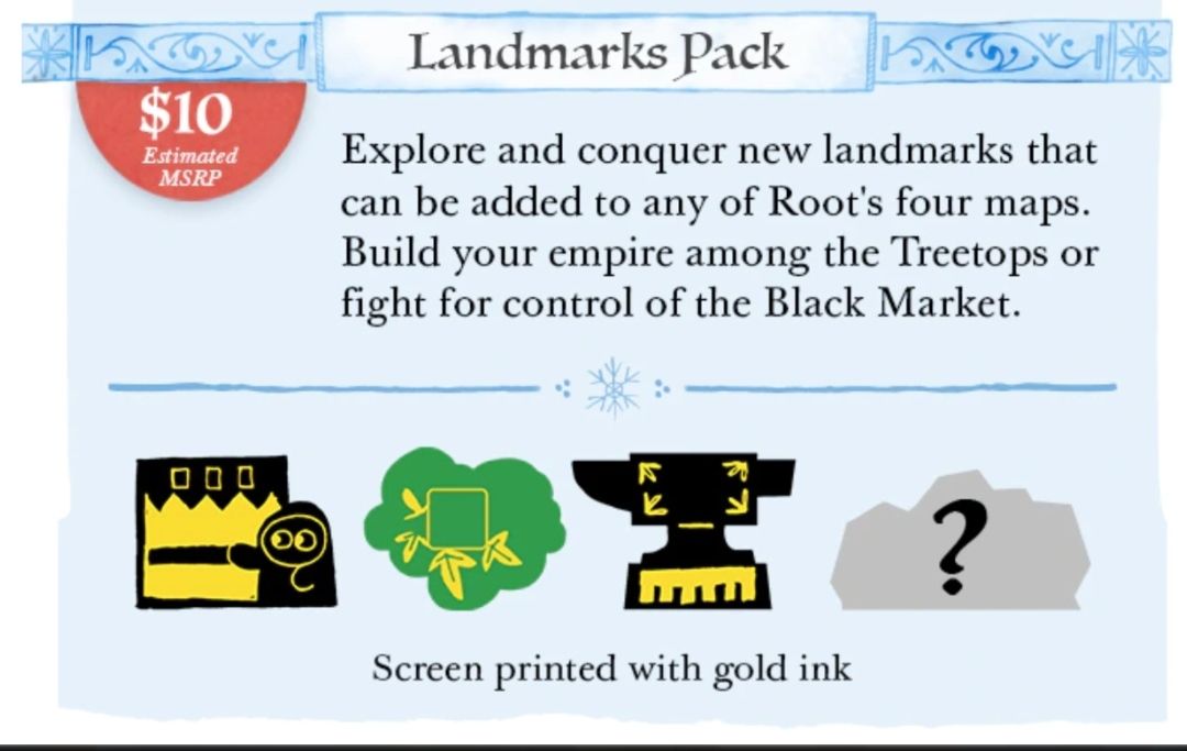Root: The Landmarks Pack | Compare Board Game Prices | Board Game Oracle