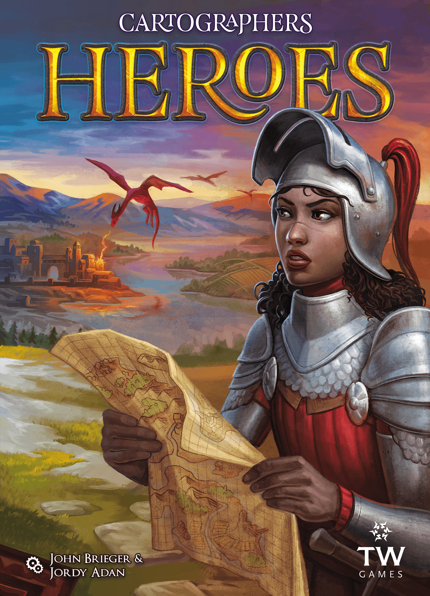 Cartographers Heroes | Compare Prices Australia | Board Game Oracle