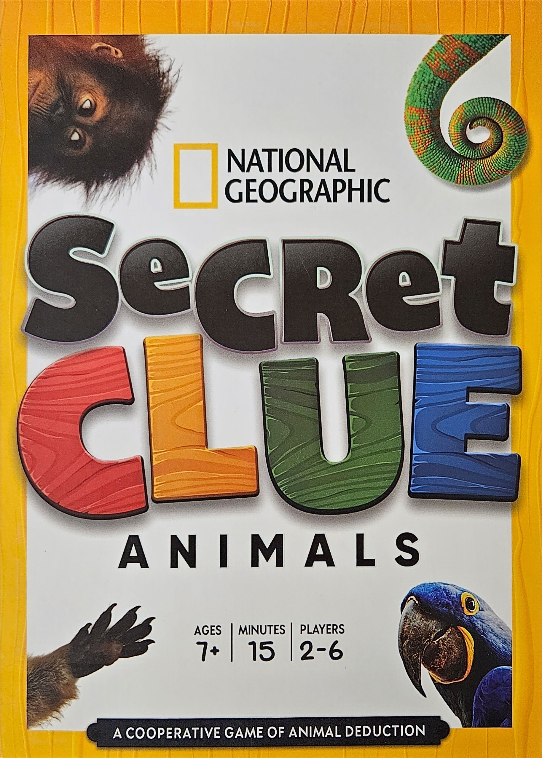 National Geographic: Secret Clue – Animals | Compare Board Game Prices ...