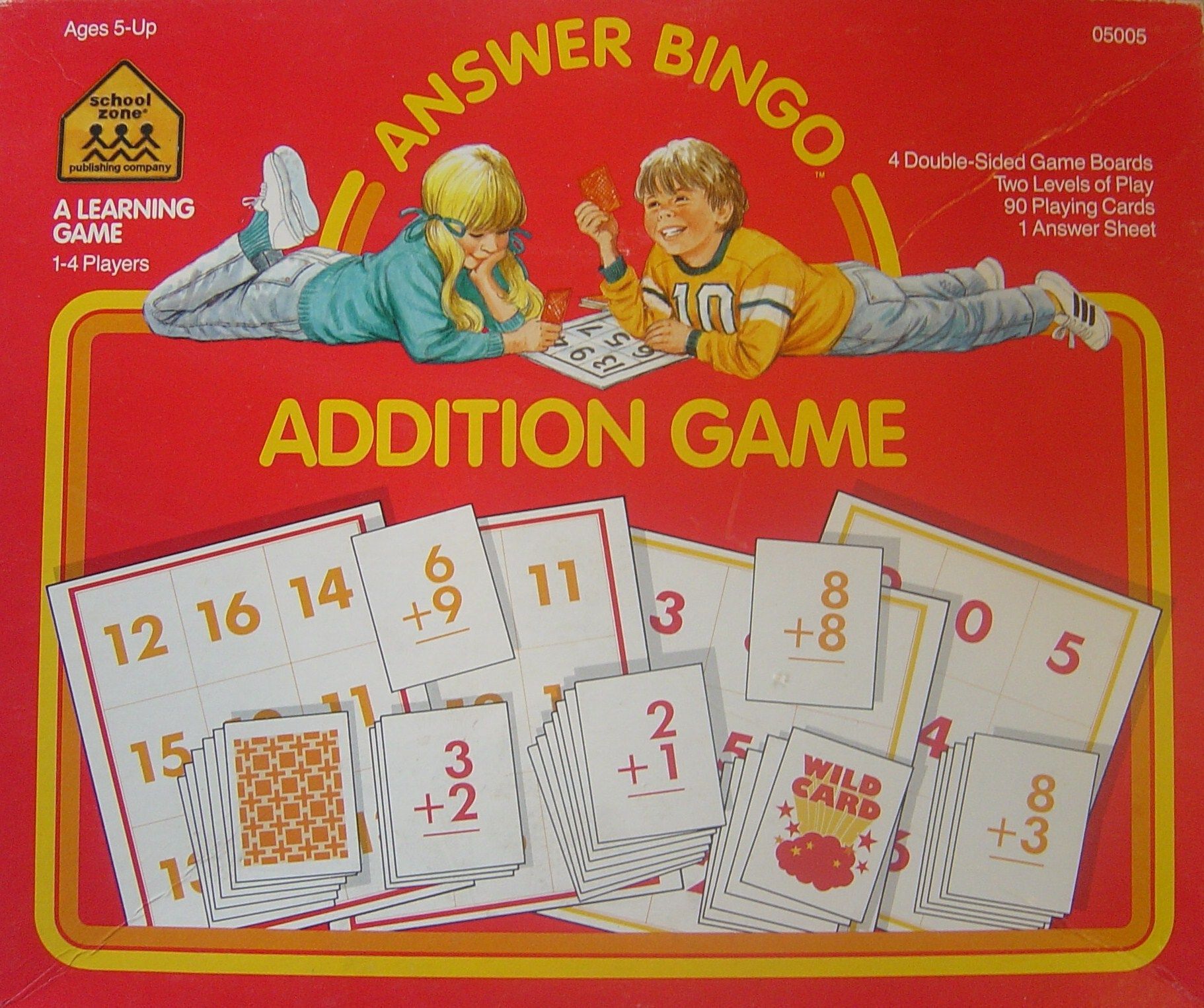 Answer Bingo: Addition Game | Compare Prices Australia | Board Game Oracle
