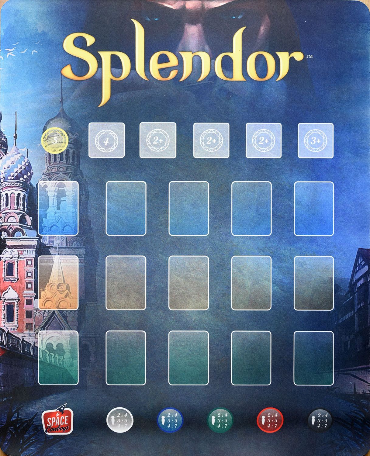 Splendor: Playmat | Compare Board Game Prices | Board Game Oracle